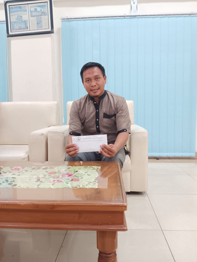 Pengguliran Dana Kepada Bapak Sambari